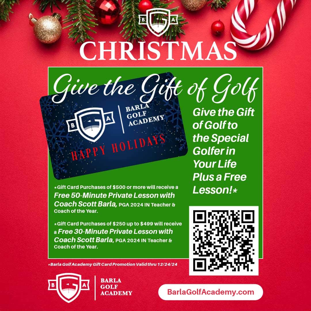 Christmas Gift Card Promotion 12/24/24 - Barla Golf Academy