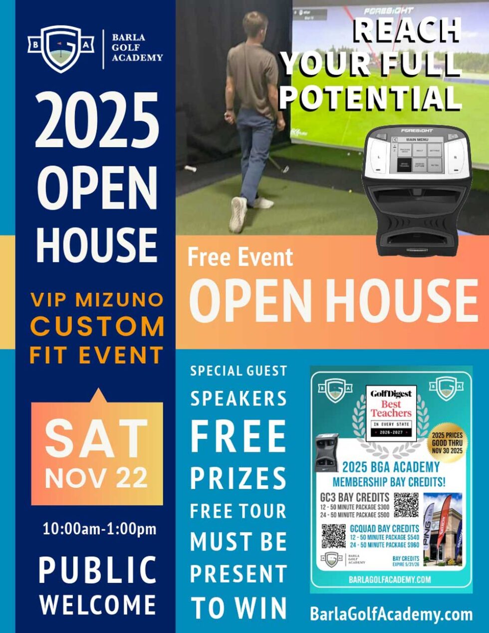 Barla Golf Academy’s Open House & MIZUNO Fitting Event - Barla Golf Academy